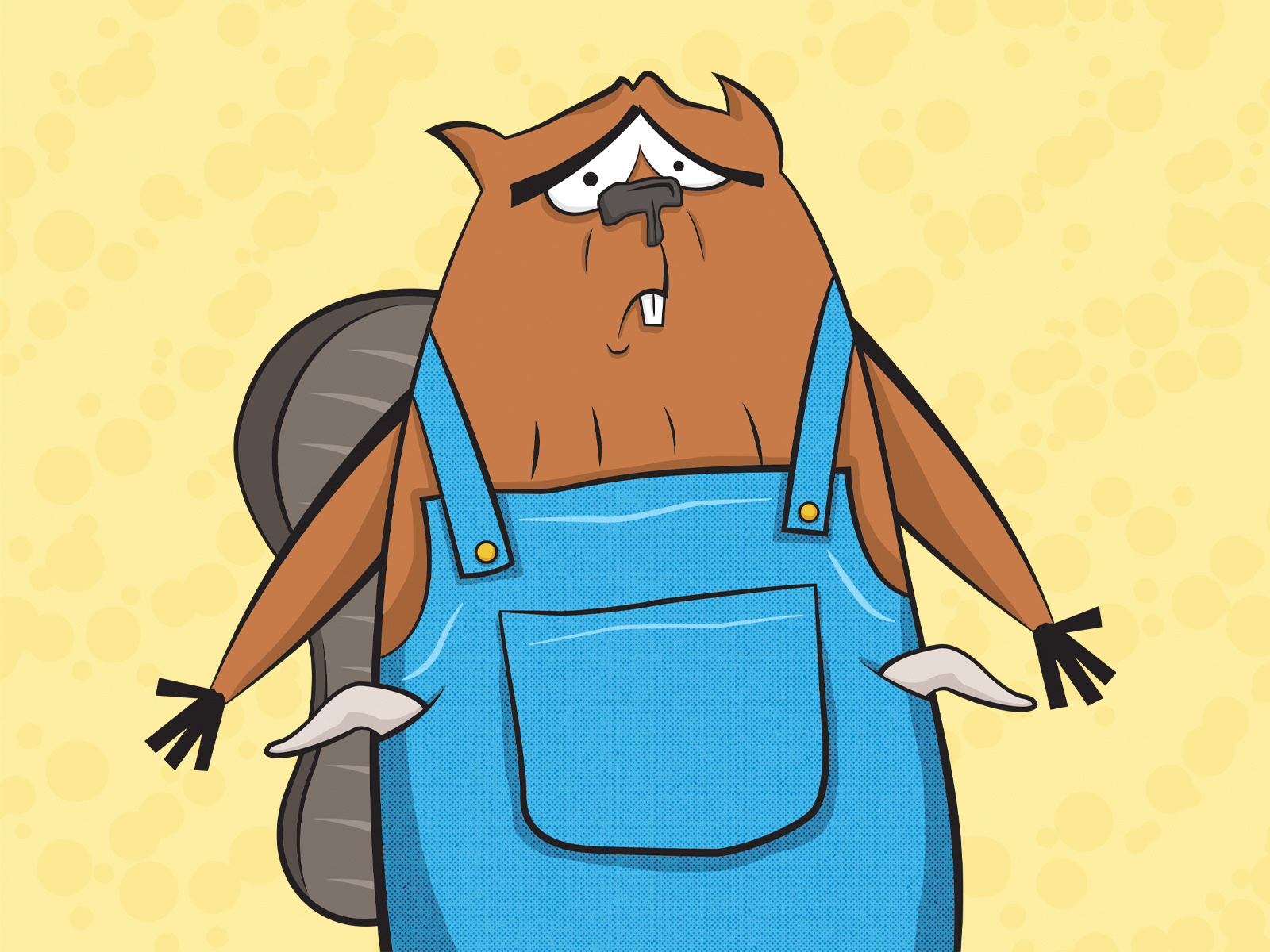 Beaver by Mitchell MacNaughton on Dribbble