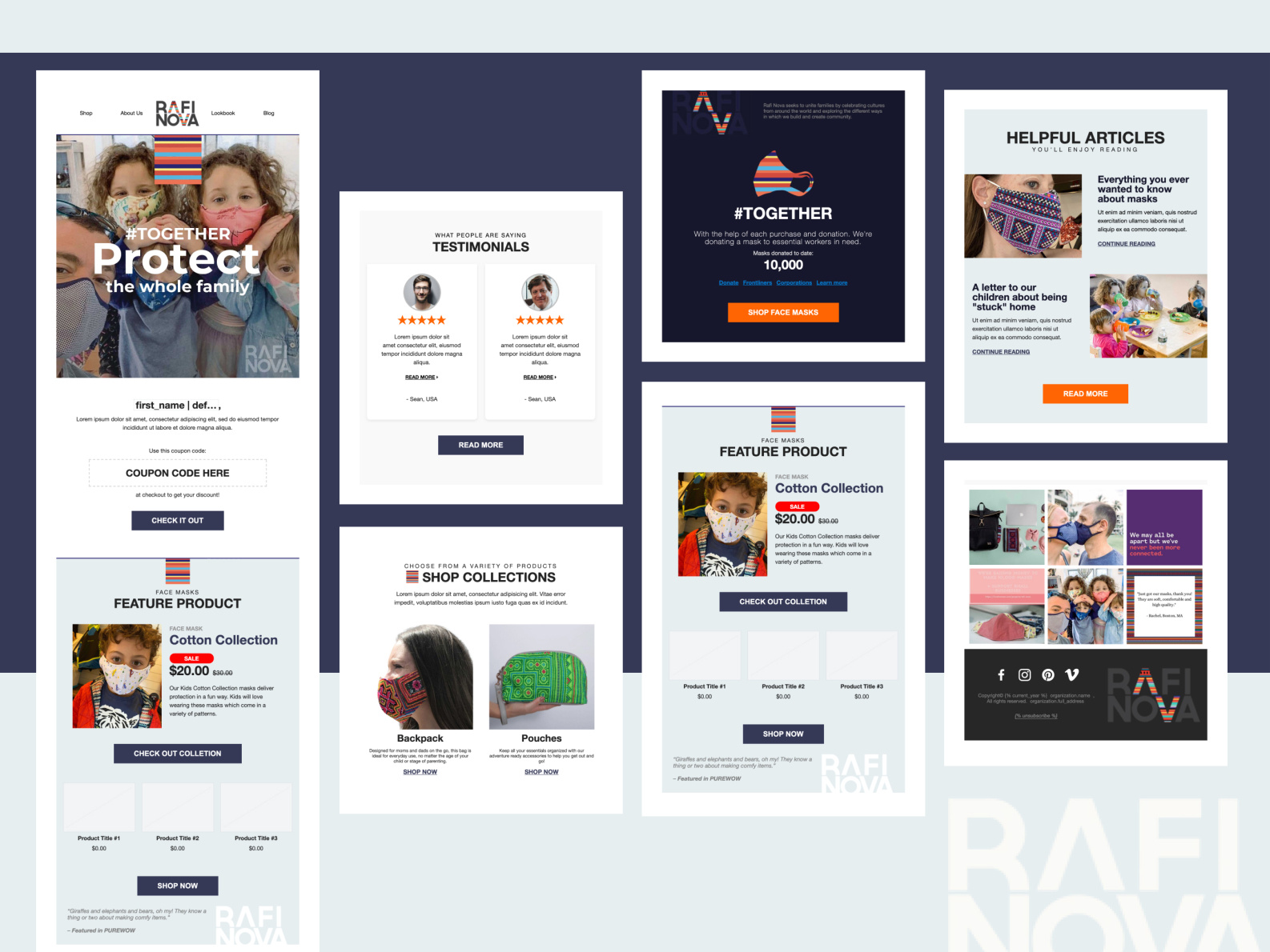 Rafi Nova - Email Template Modules by Growth Gurus on Dribbble