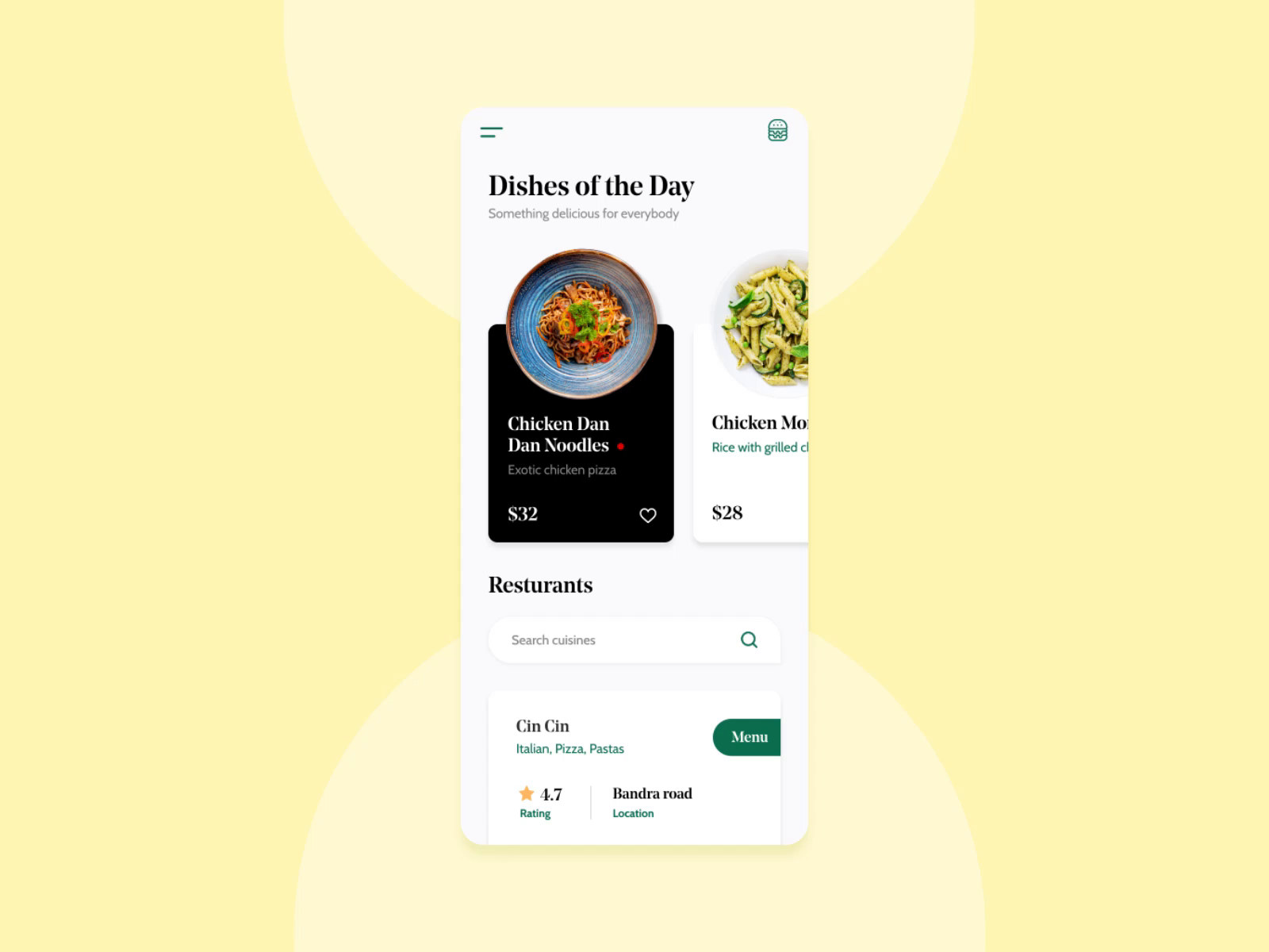 Food Delivery App User Flow by Pineapple Design on Dribbble