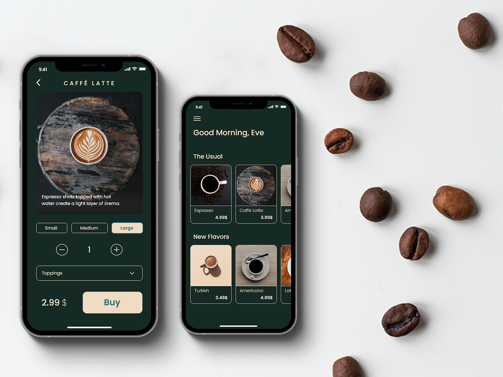 Coffee Ordering App by Mostafa Elkorashy on Dribbble