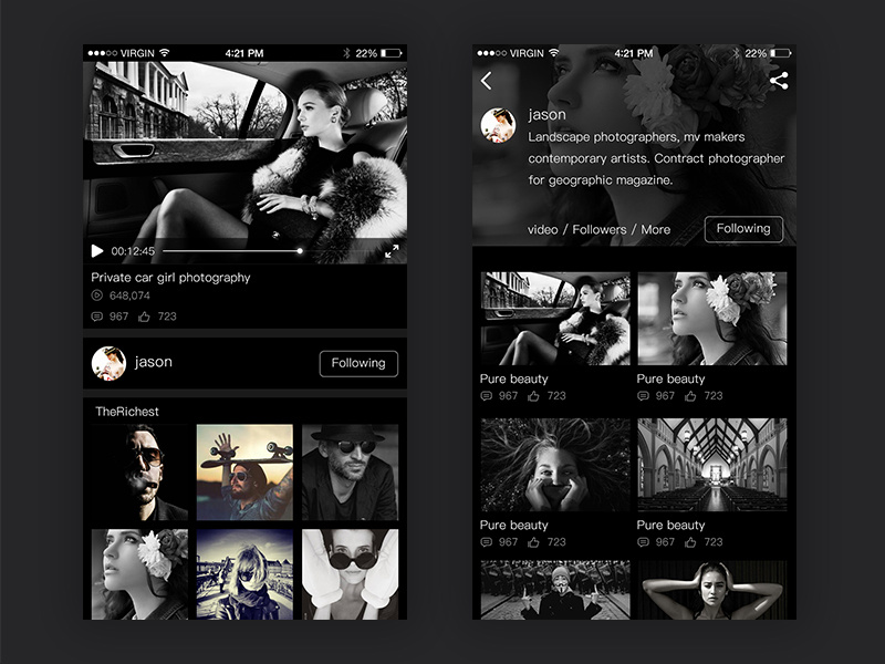 Video playback-01 by Jason on Dribbble