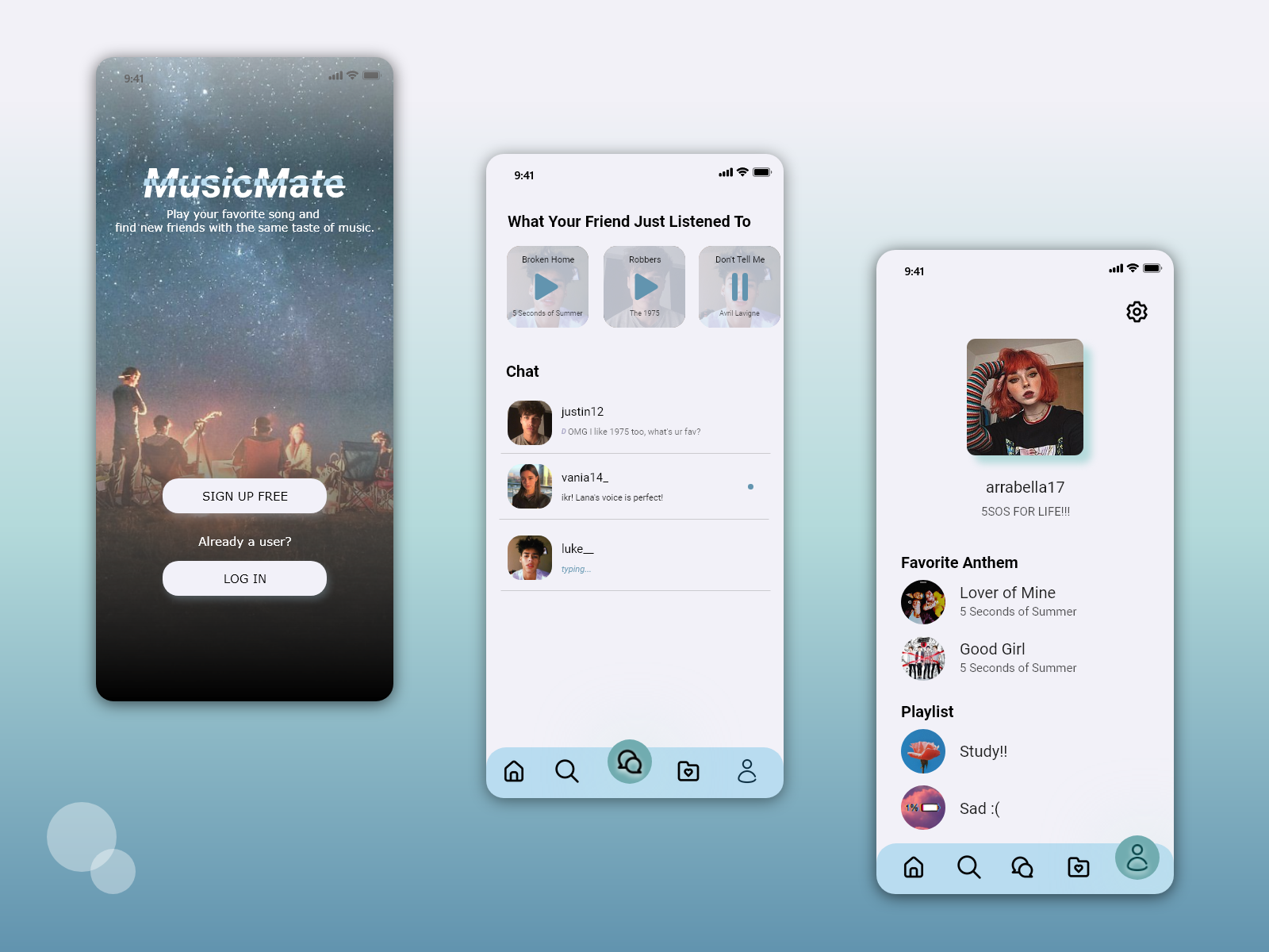 MusicMate by Maxvania A. Manurung on Dribbble