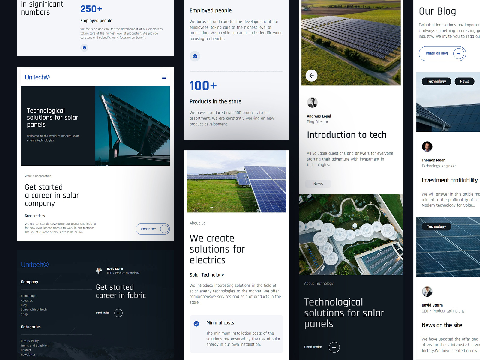 Unitech | Modern Technology Website - Responsive [02] by Tomasz ...