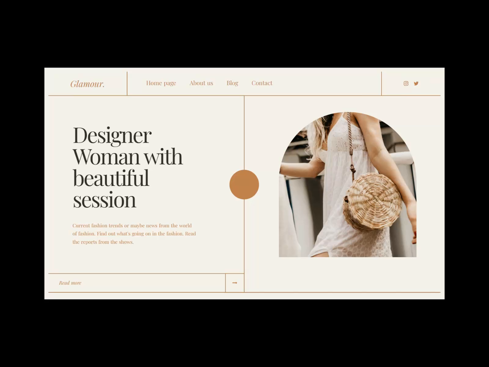 Glamour - Fashion / Magazine Website - Video [07] by Tomasz Mazurczak ...