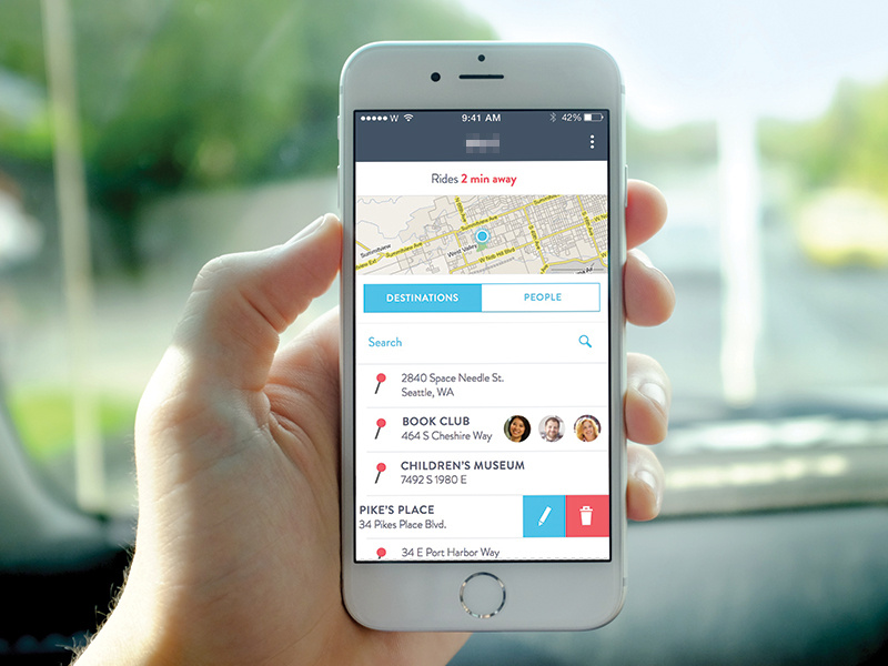 Navigation App by Justin Floyd for HQ on Dribbble