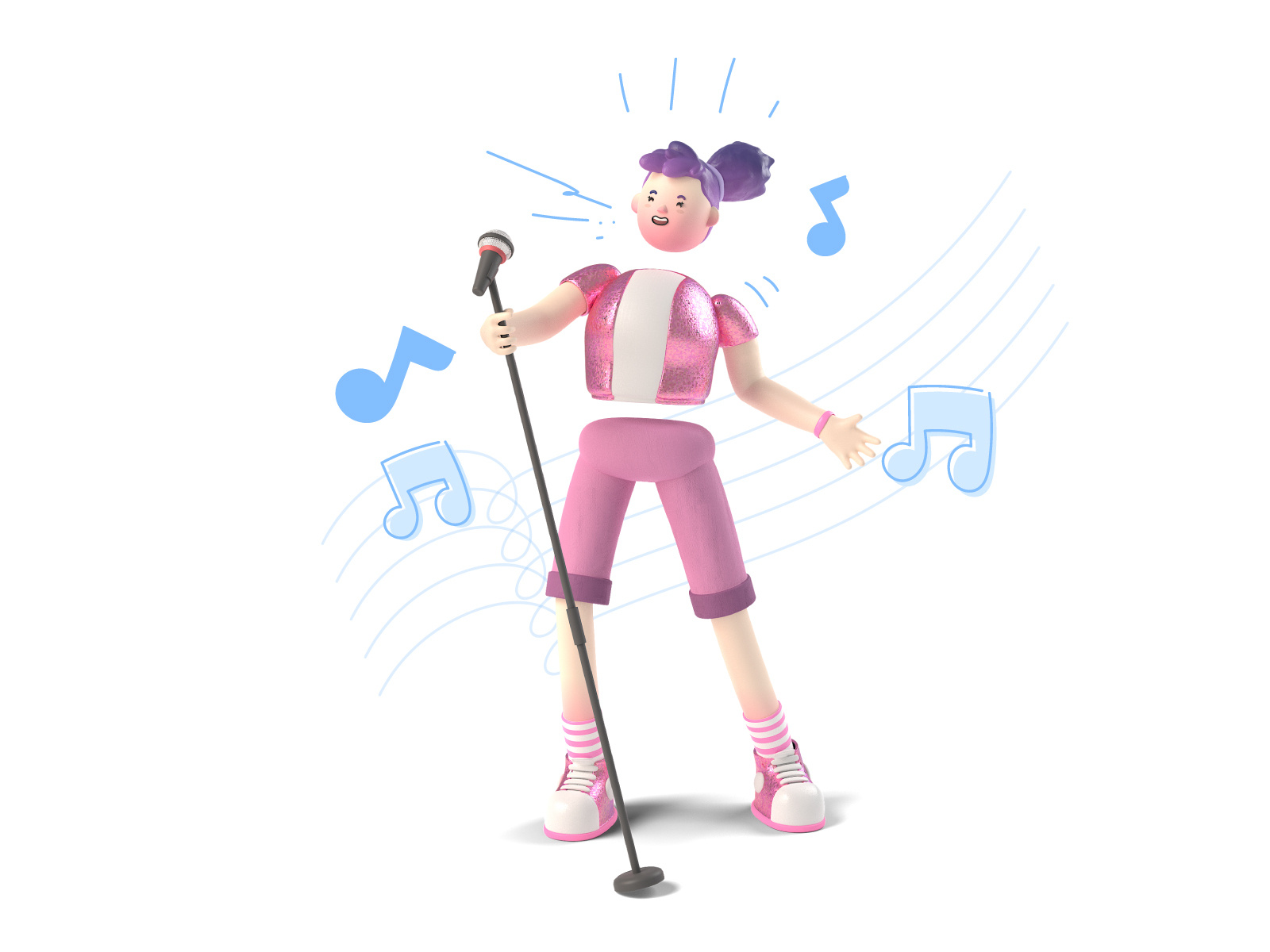 3D Character illustrations by Ramy Wafaa on Dribbble