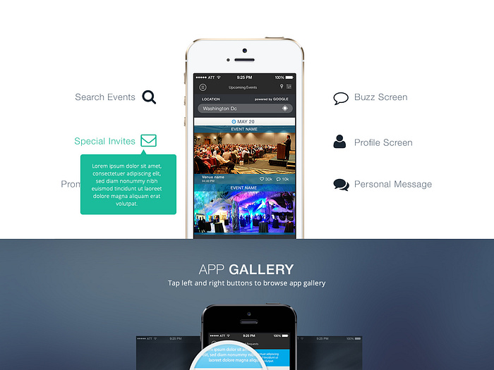 The Scene app landing page and app redesign by Mushfiq 🔥 on Dribbble