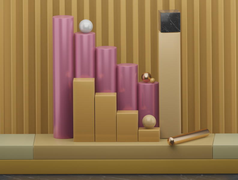 Minimal Geometry Art by Mi-Series on Dribbble