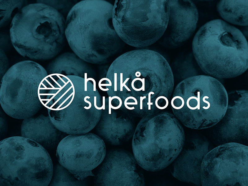 Helka Superfoods Logo by Sam Bathe on Dribbble