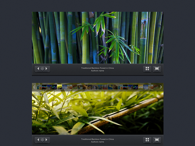3D Slider GUI by Jackie Tran on Dribbble