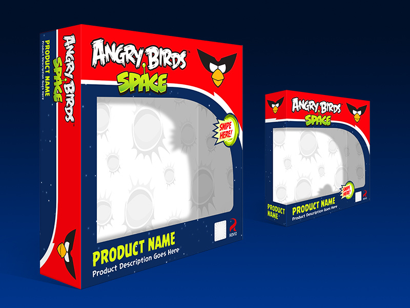 Angry Birds Space Packaging by Pilot on Dribbble