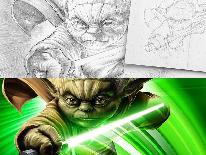 18 Days of Star Wars: Yoda Packaging by Pilot on Dribbble