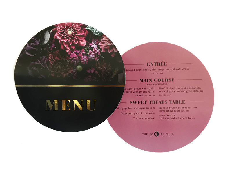 Menu Design by Georgie McKenzie Graphic Design on Dribbble