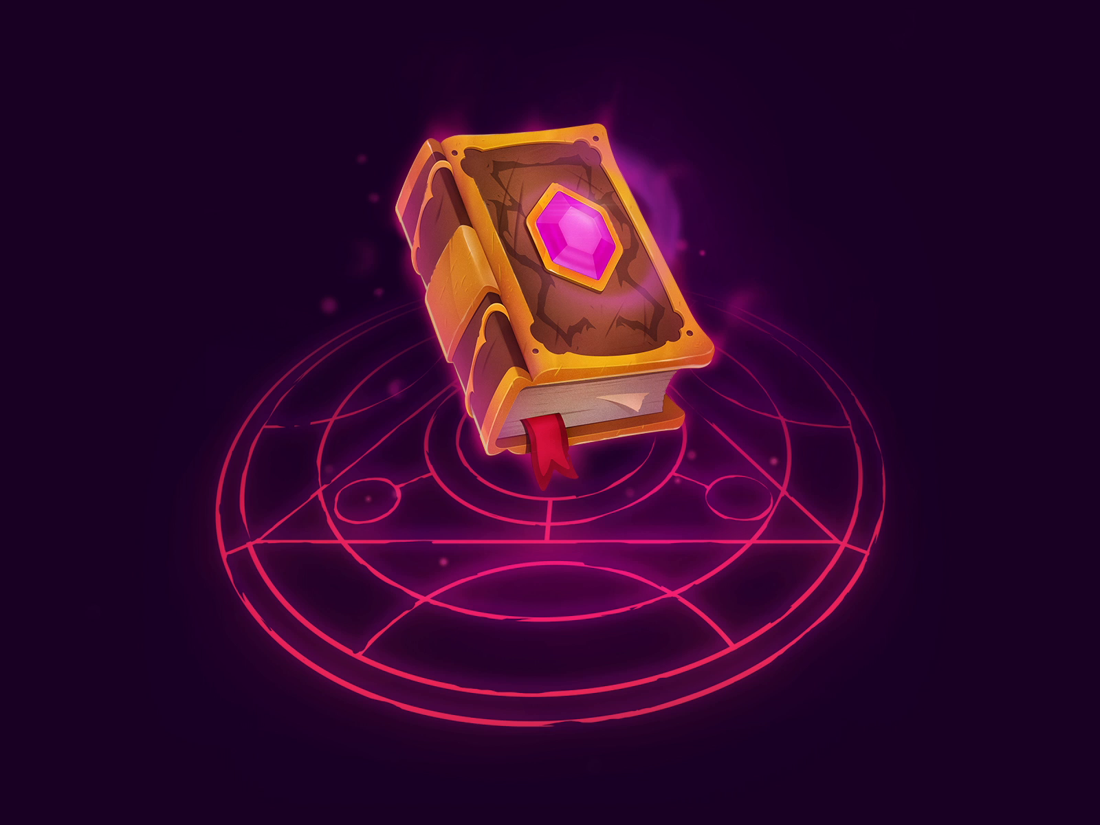 Magic Book by Antonio Komiyama on Dribbble