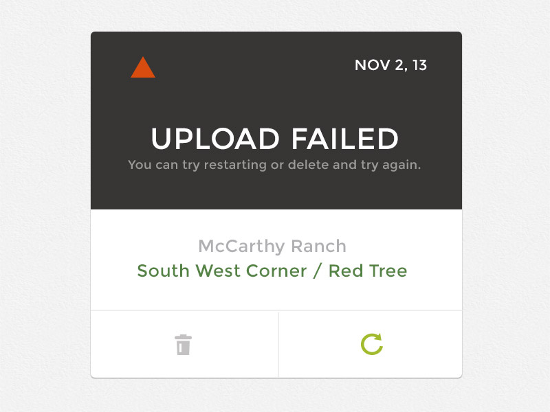 HuntForce - Fail Card by GoodTwin on Dribbble