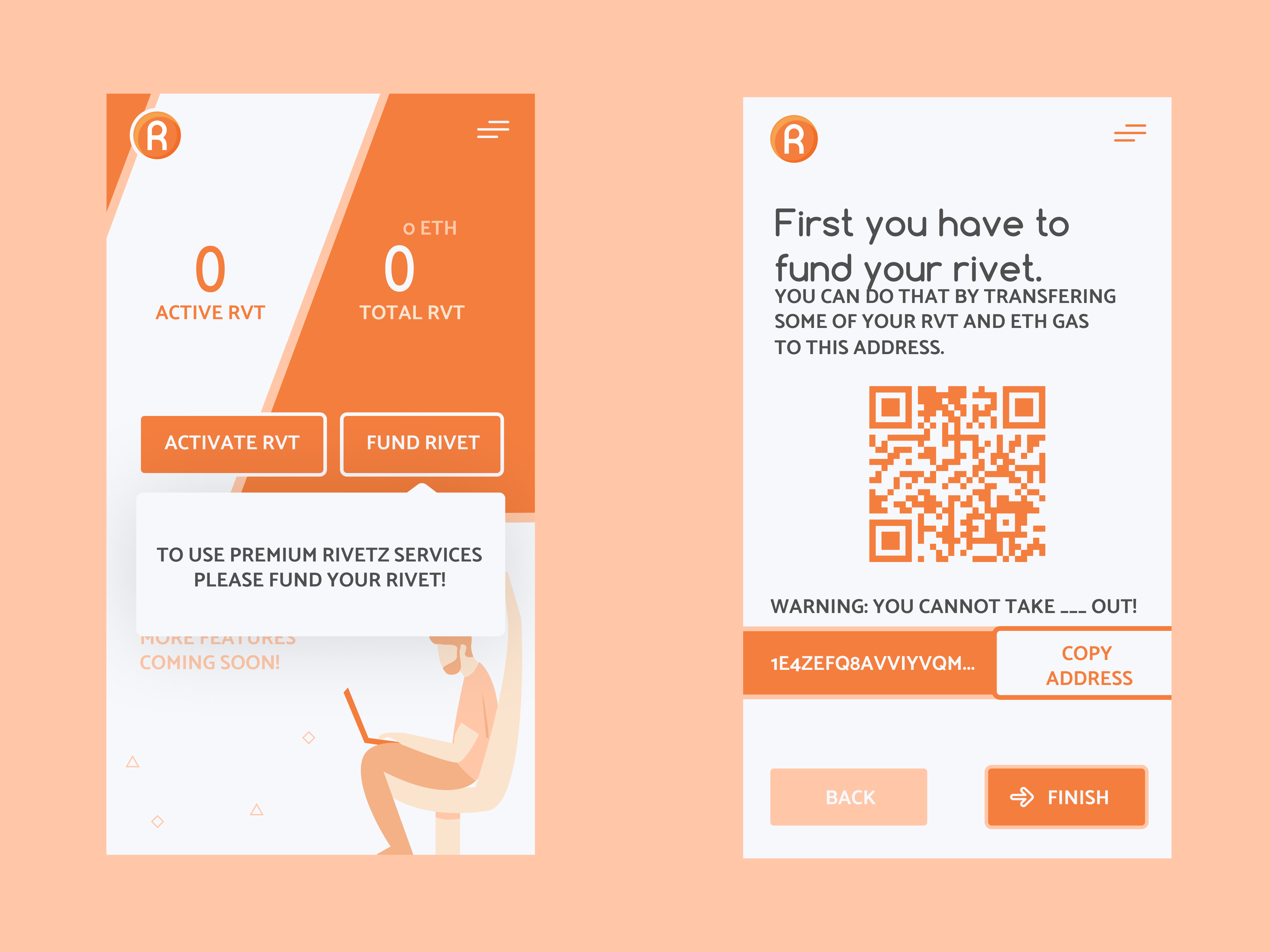 The Rivet App Mockup by Lexi Sprague on Dribbble