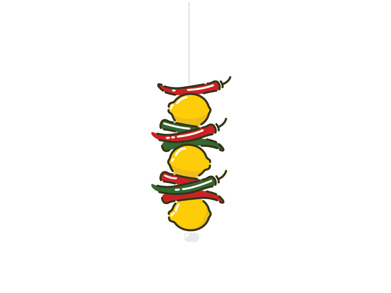 Nembu-Mirchi by Rupinder on Dribbble