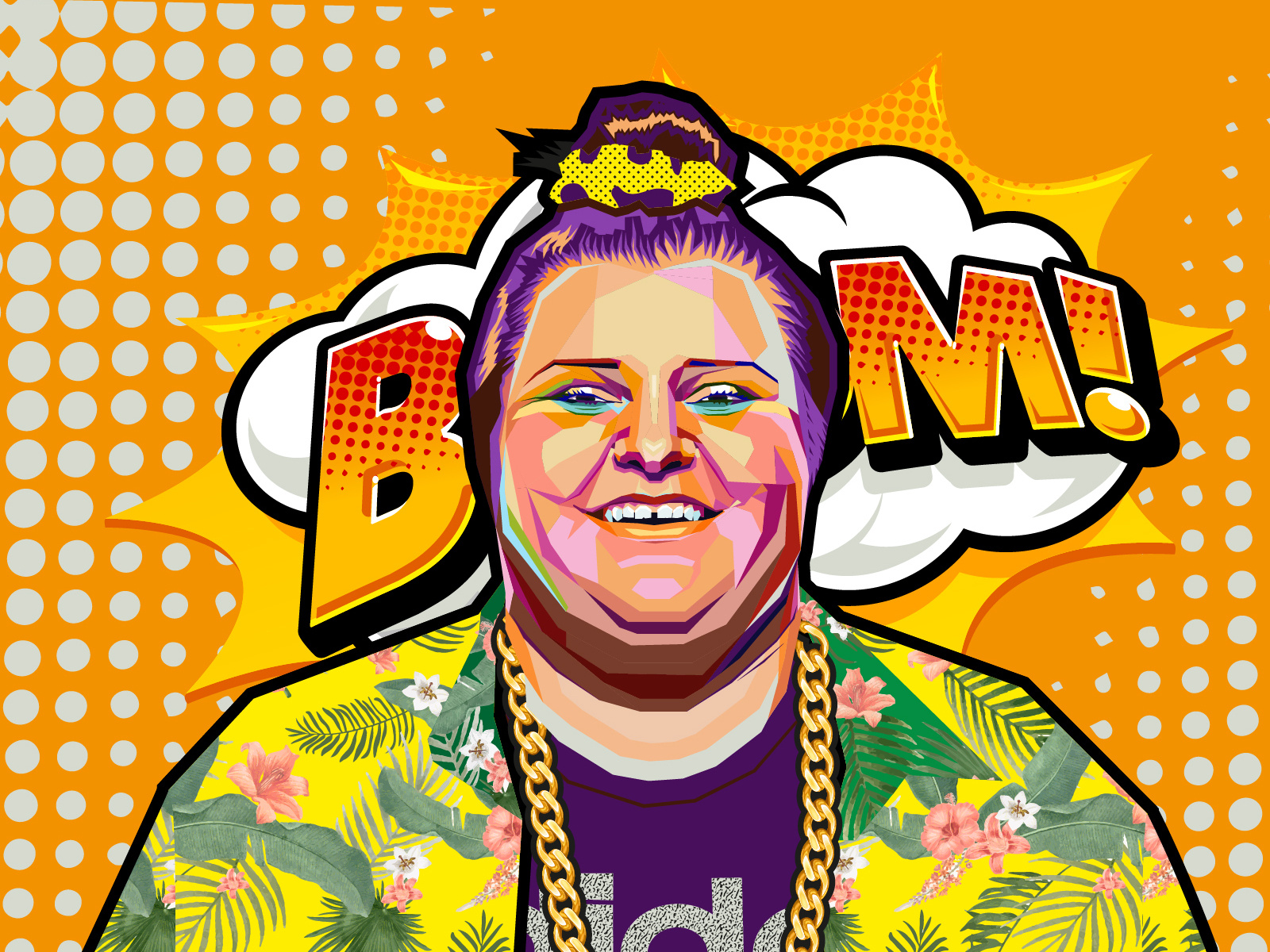 alyona alyona WPAP by Maryna Melnyk on Dribbble