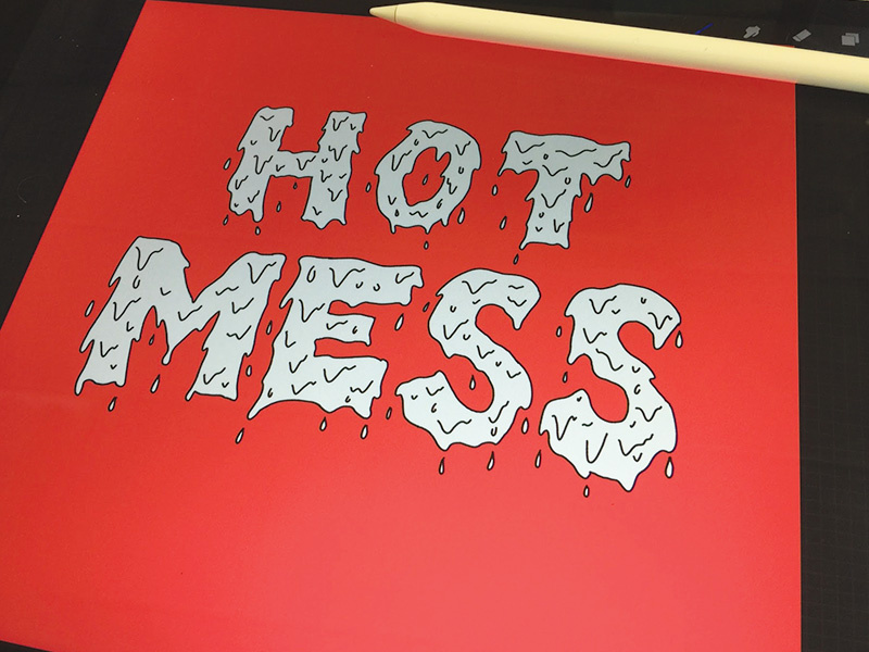 Hot Mess by Chris Diggs on Dribbble