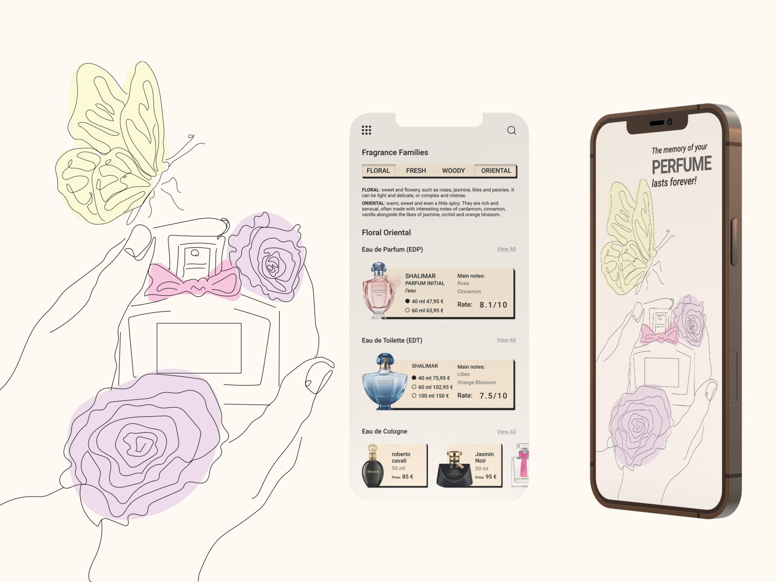 Perfume App by Zeinab Mousavi on Dribbble
