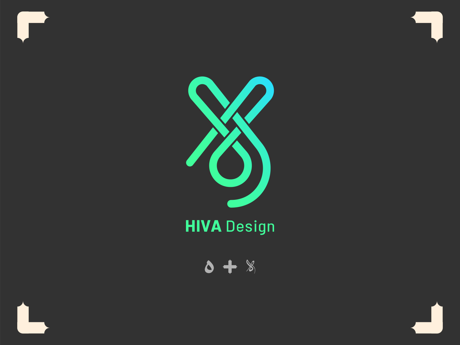 letter logo by reza nasiri on Dribbble