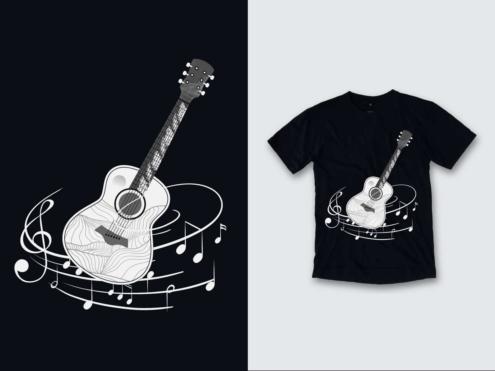 MUSIC T SHIRT DESIGN by Rakibul huq Khan Mazlish on Dribbble