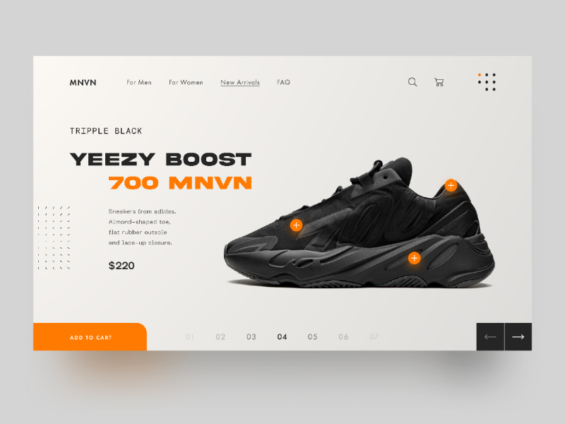 YEEZY boost - concept by Mariia Gorobets on Dribbble