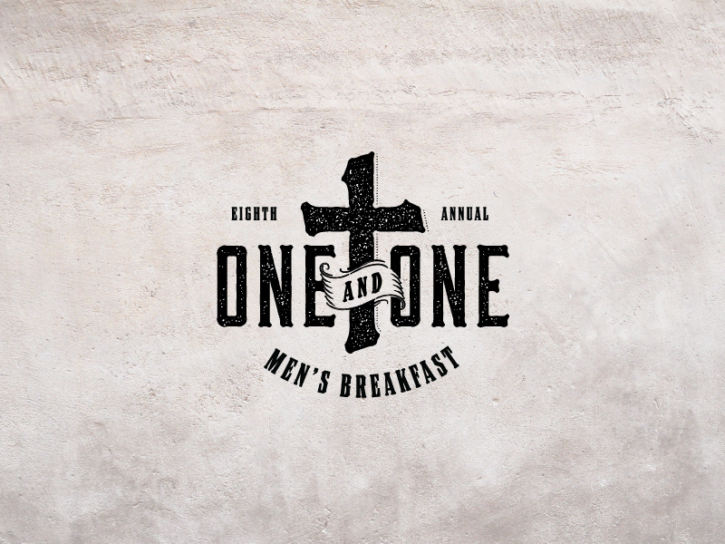One & One Logo by Casey Gaffney on Dribbble
