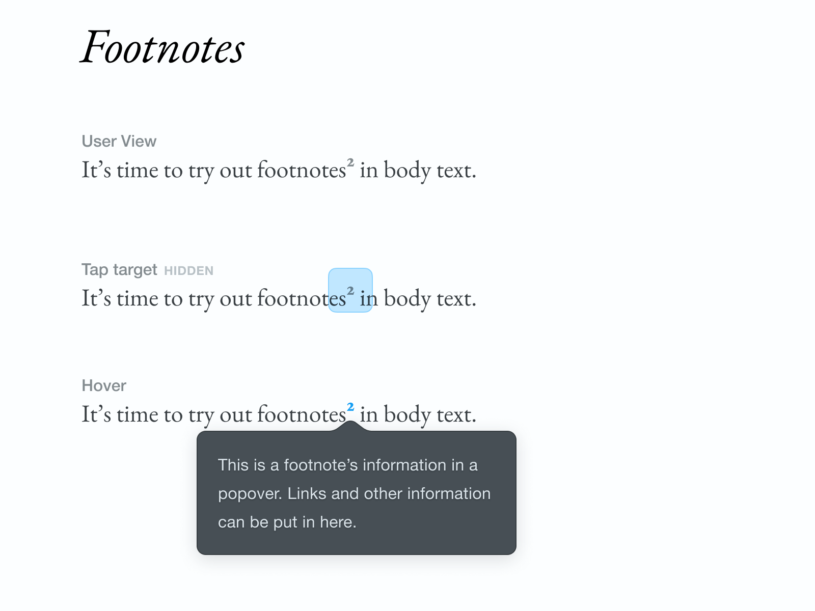 Footnotes by Eli Schiff on Dribbble