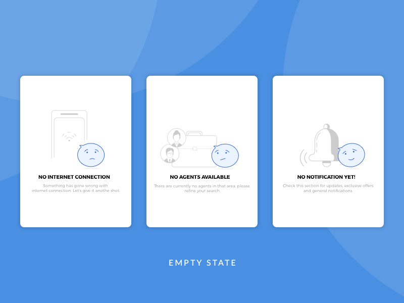 Random Empty State by zayeem on Dribbble