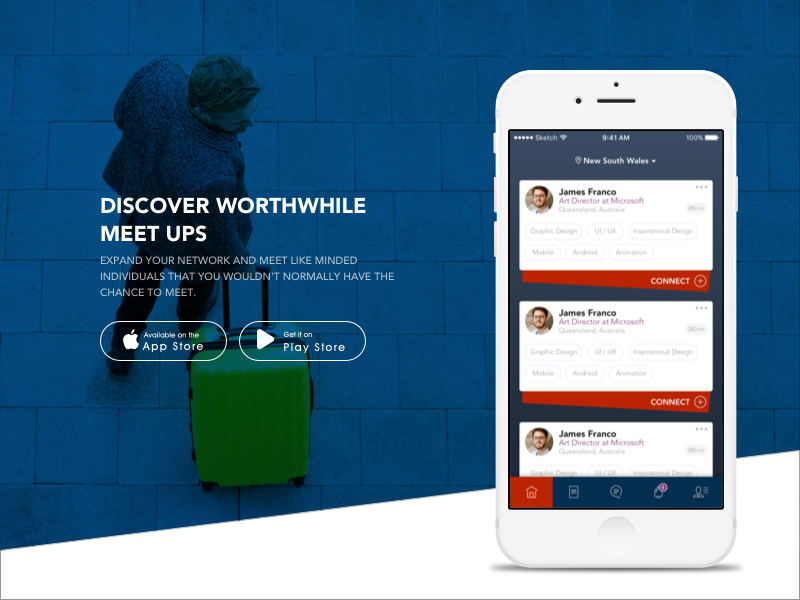 Pronet by zayeem on Dribbble