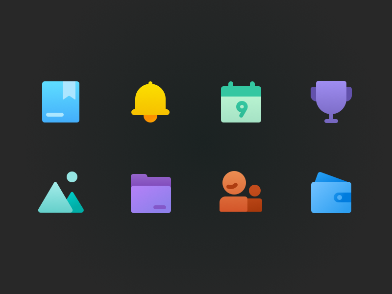 Icons Mar. 21st by Monisuv on Dribbble