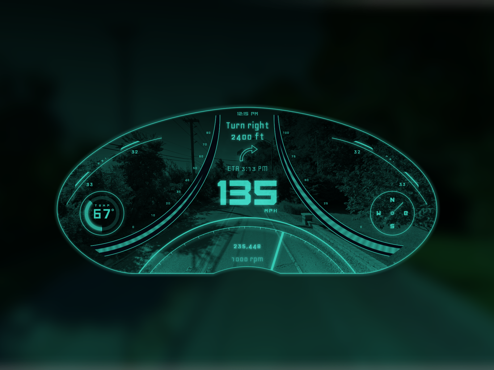 Dash FUI by David Clayton on Dribbble