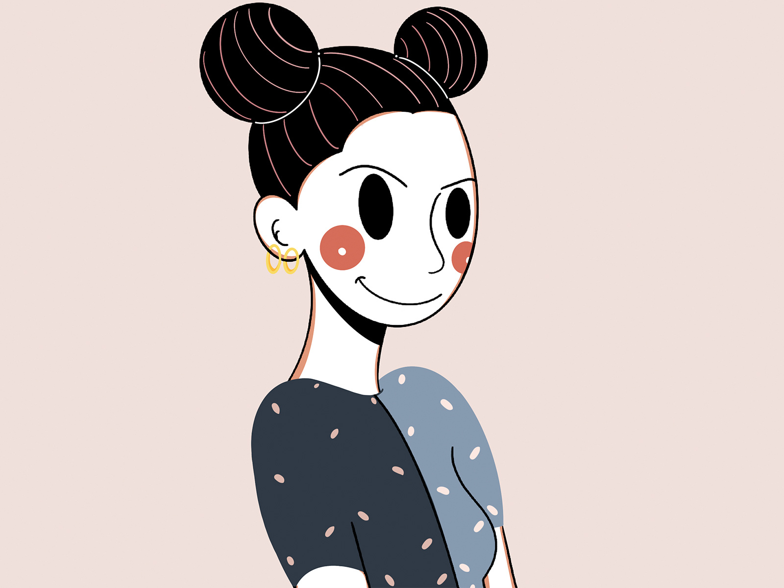 Girl Miki Mouse by Fochacz - Martyna Mizura on Dribbble