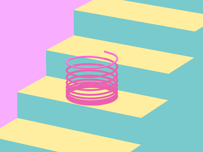 Slinky by István Szécsényi on Dribbble
