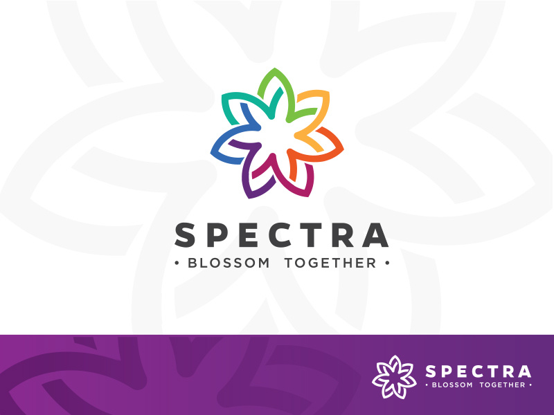 Spectra logo design by M. KBAICH on Dribbble