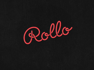 Rollo Type by Henric Bech Sjösten on Dribbble
