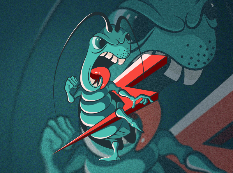 Devil Cockroach by Tanvir on Dribbble