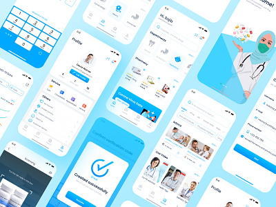 Medical Service App by Sajib Ahmed on Dribbble