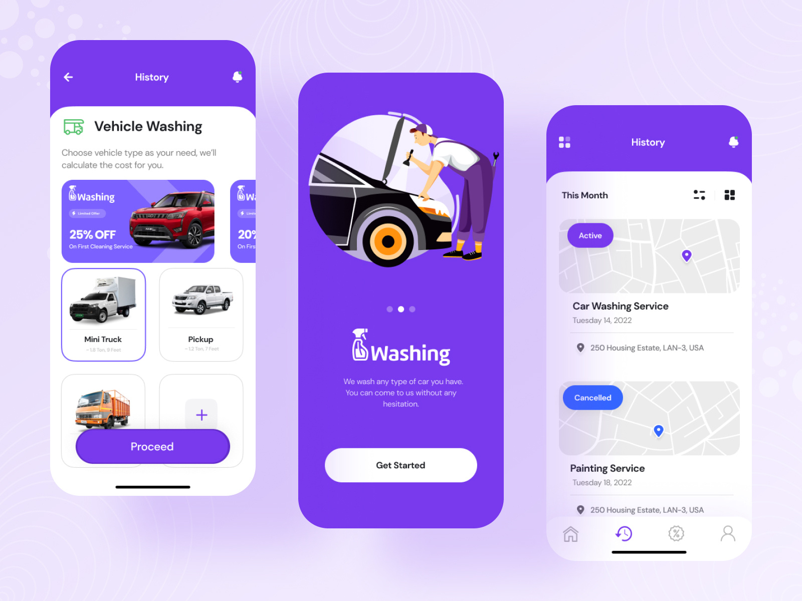 Car Servicing App by Sajib Ahmed on Dribbble