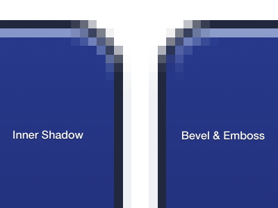Pro Tip 5: Inner Shadow Instead of Bevel and Emboss by Mark Bauer on ...