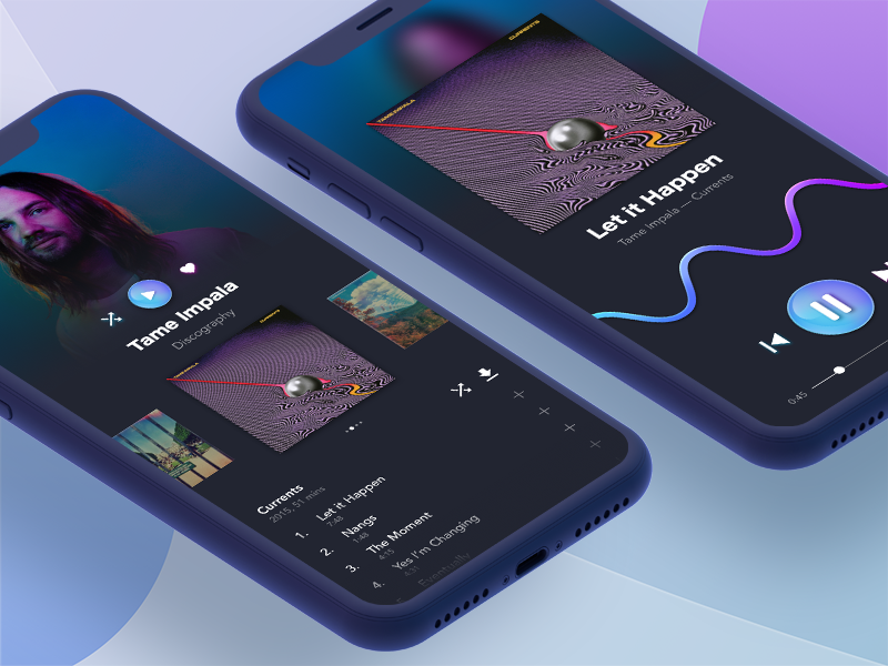 Music Streaming App by Ari on Dribbble