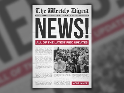 weekly digest by Jonathan Bennett on Dribbble