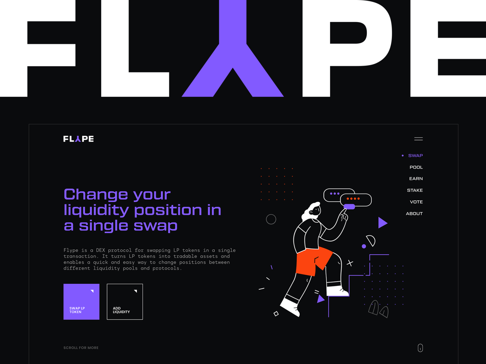 FLYPE | Logo & Website by Vadim Coolin on Dribbble
