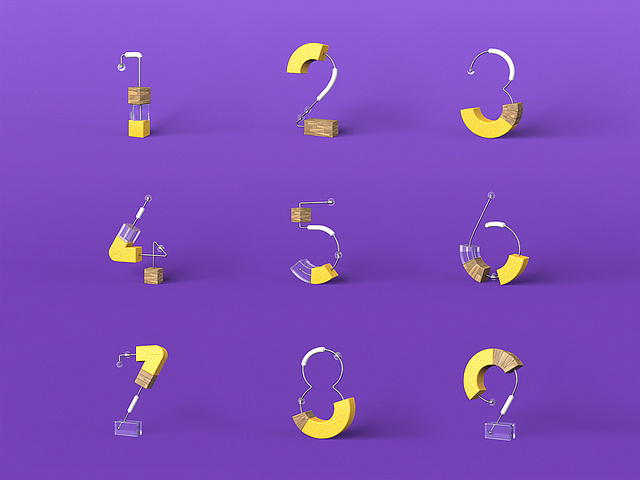 Project - numbers by Krishna kumar on Dribbble
