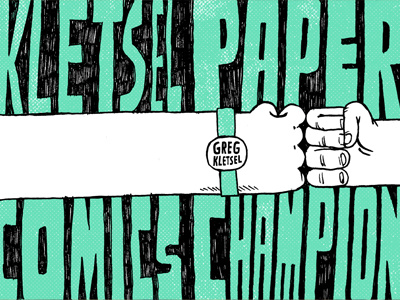 Paper Champion by Greg Kletsel on Dribbble