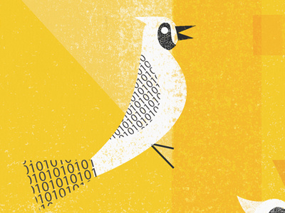 Data Bird by Matthew Hollister on Dribbble