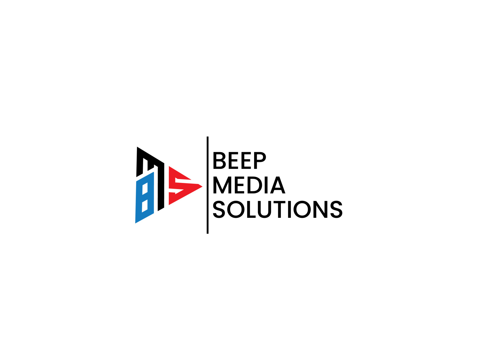 Beep Media Solution (BMS) Youtube Channel Logo Design by GlobalArt ...
