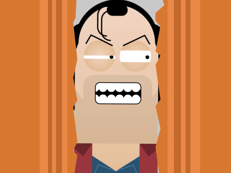 The Shining Scene by Luciano Laborde on Dribbble