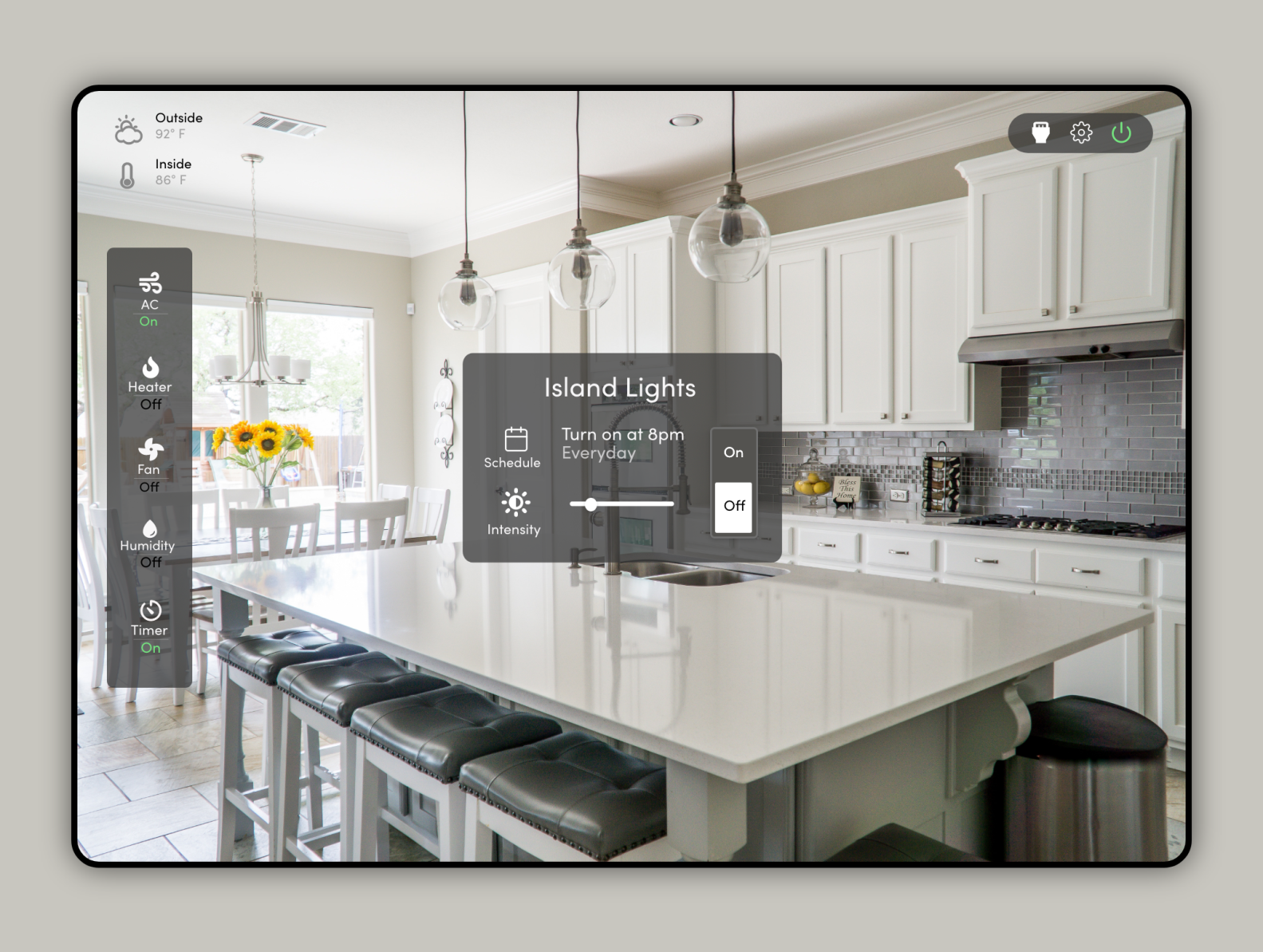 Smart Home Control Panel 🏠 by Yvonne Lee on Dribbble